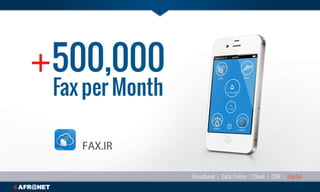 Afranet at a glance 2016 | PPTX