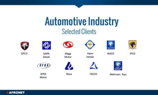 Afranet at a glance 2016 | PPTX