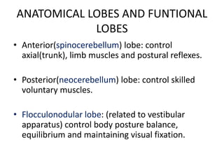 cerebellar dysfunction-ppt | PPTX