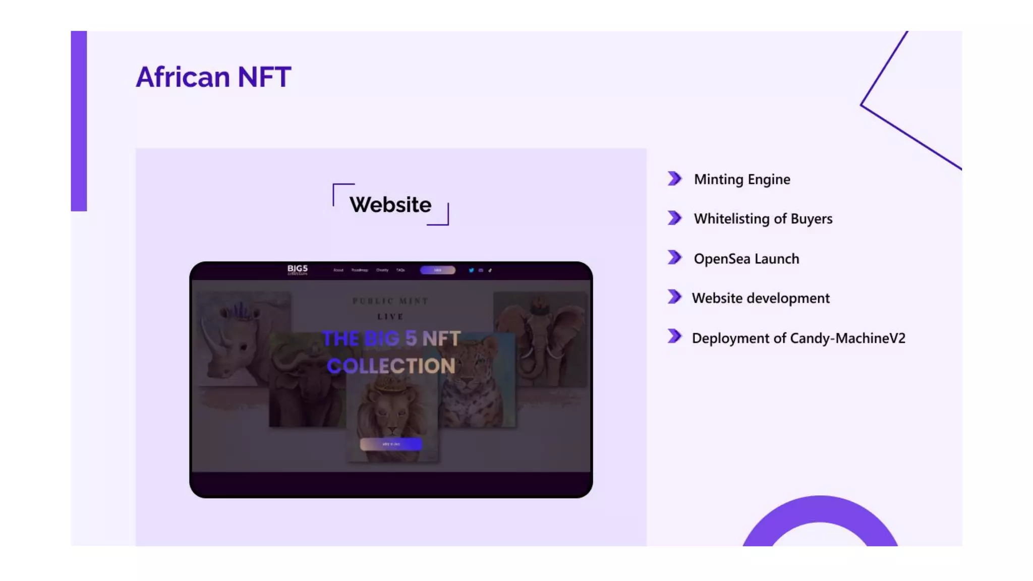 african NFT - project.pdf | Computer Software and Applications | Computing