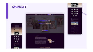 african NFT - project.pdf | Computer Software and Applications | Computing