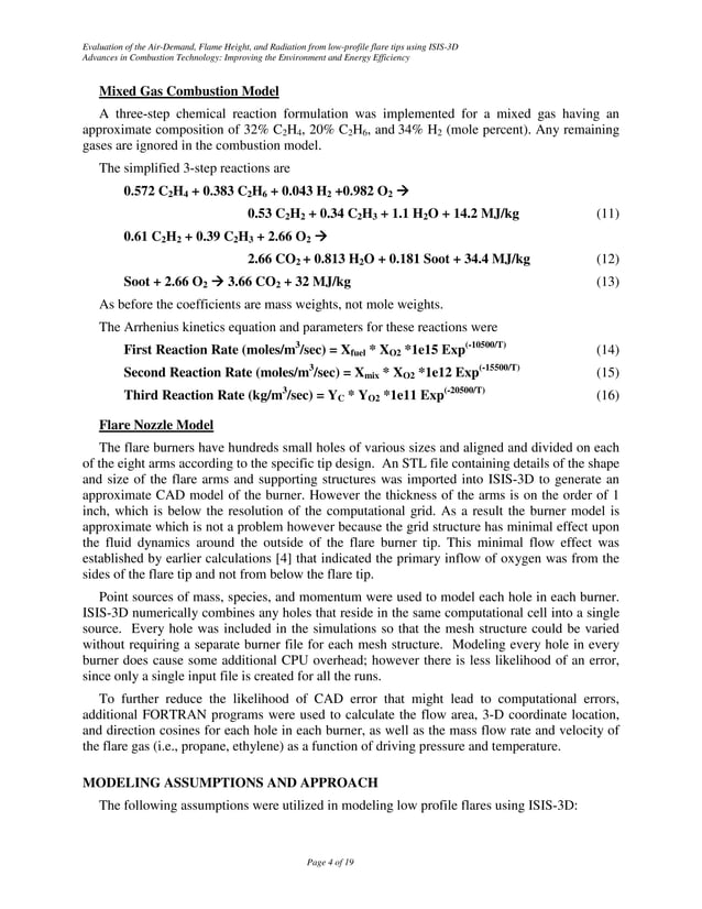 2007 AFRC-JFRC Flare Tip Analysis Using CFD | PDF