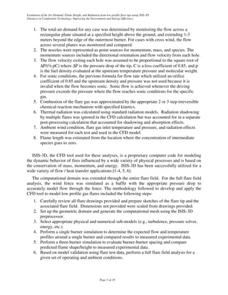 2007 AFRC-JFRC Flare Tip Analysis Using CFD | PDF