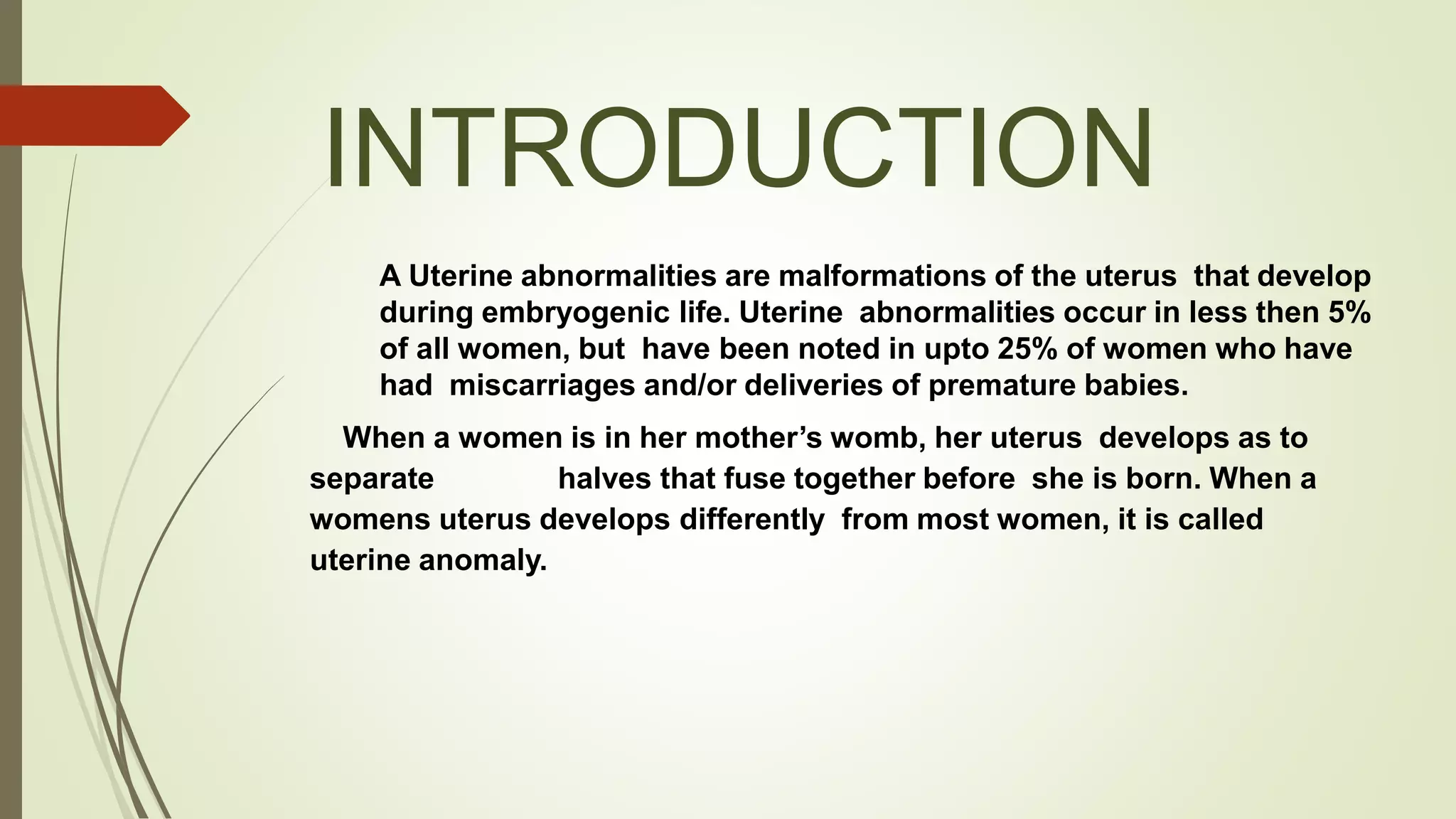 Uterine Abnormalities Pdf