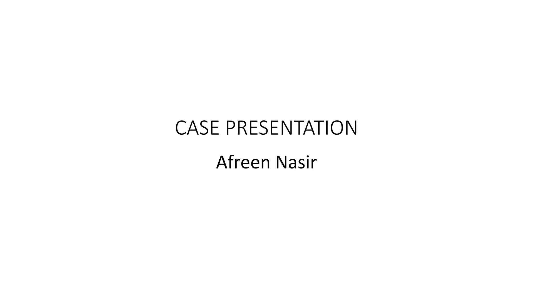 Case Presentation: Severe microcytic hypochromic iron deficiency anemia with leukopenia & severe ...