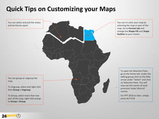 Africa Countries Map PowerPoint Slides | PPSX
