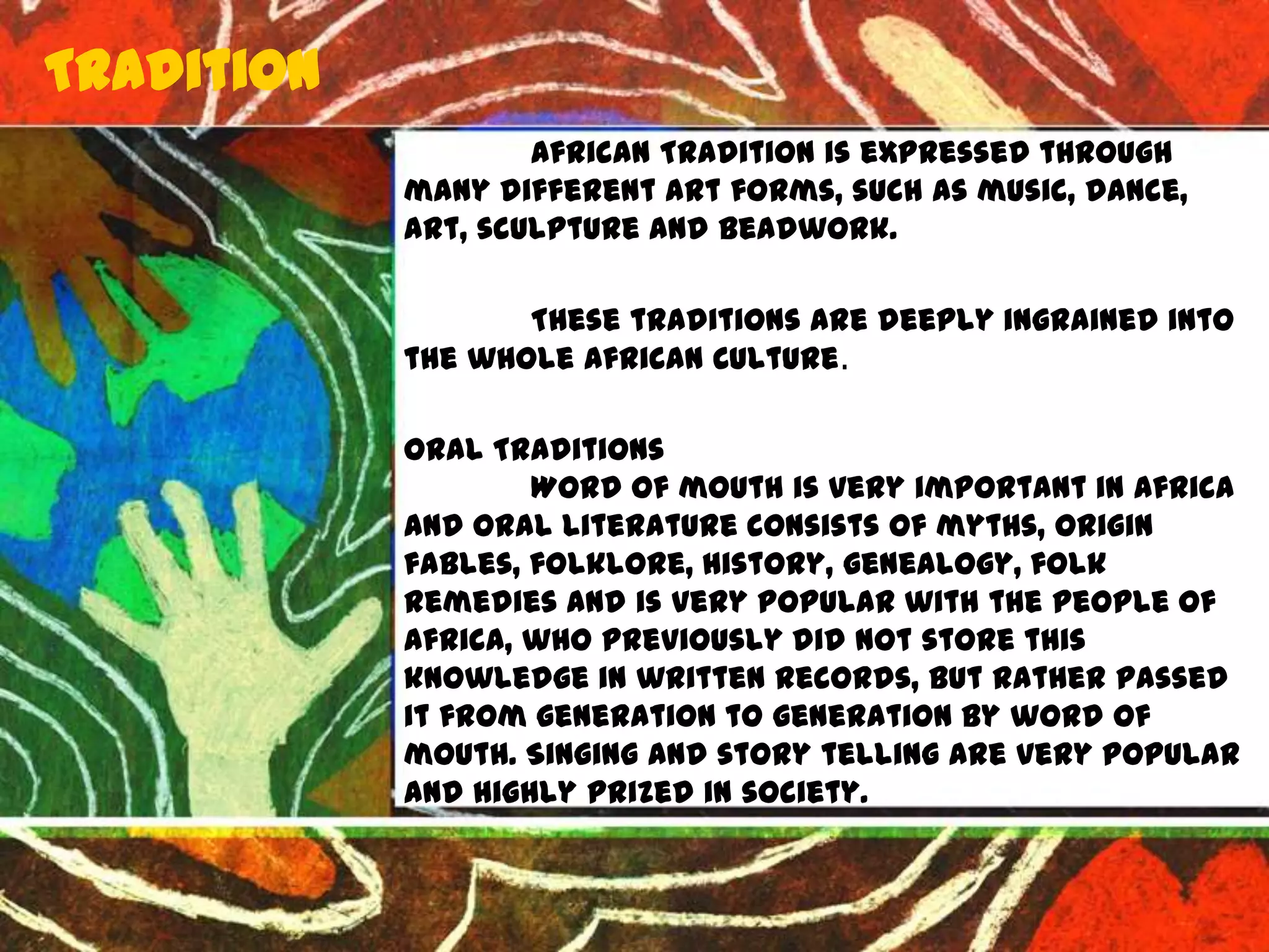 Africa (Customs&Tradtions) | PPTX