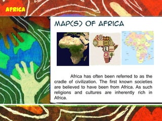 Africa (Customs&Tradtions) | PPTX