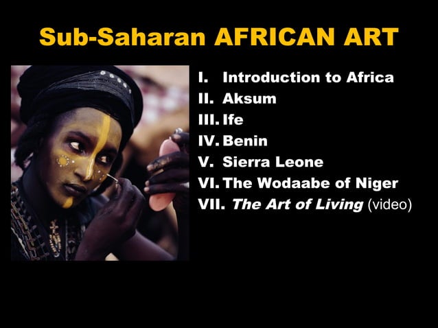 Sub-Saharan African Art | PPT