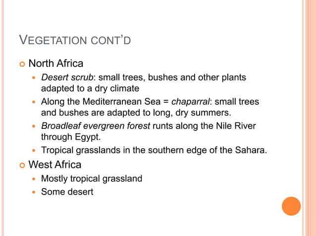 Africa physical geography | PPTX | Africa Travel | Travel Locations