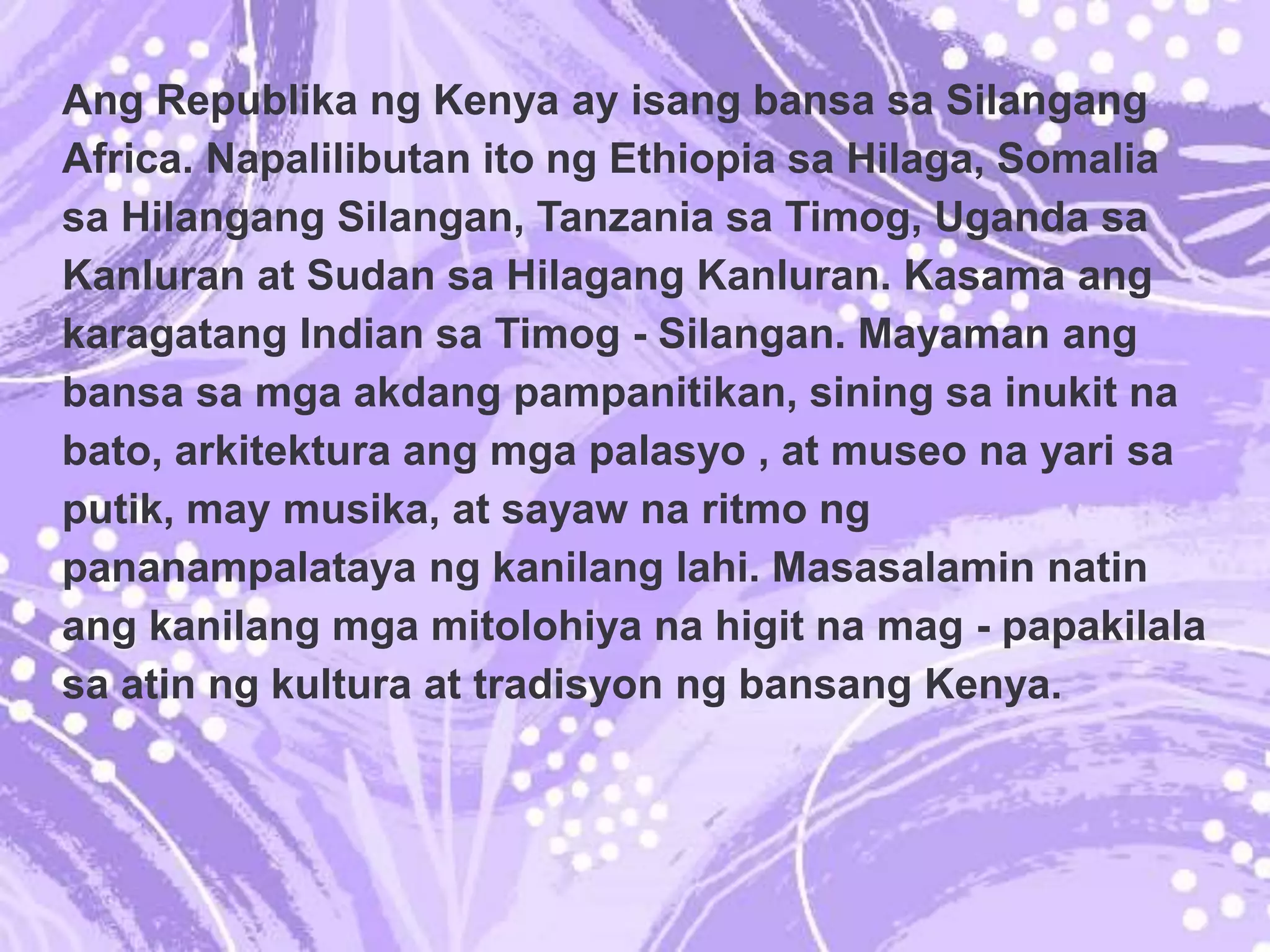 MITOLOHIYA MULA SA AFRICA AT PERSIA | PPTX