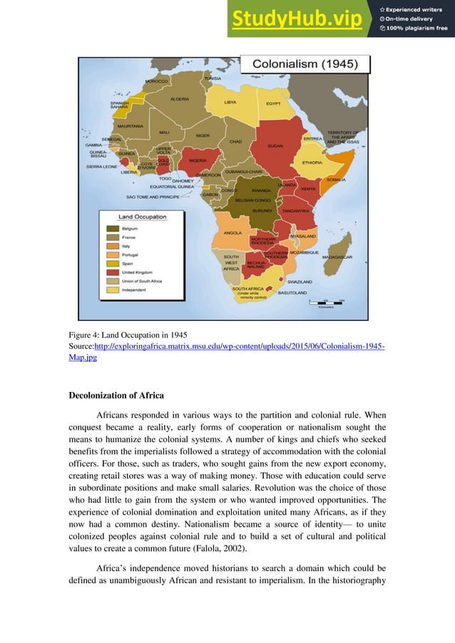 Africa Before And After Colonization | PDF