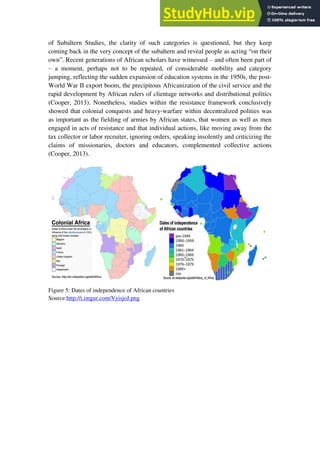 Africa Before And After Colonization | PDF