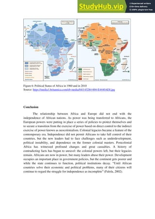 Africa Before And After Colonization | PDF