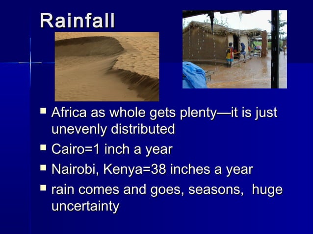 Africa climate and vegetation | PPT