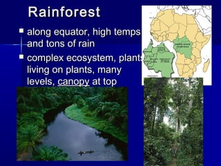 Africa climate and vegetation | PPT