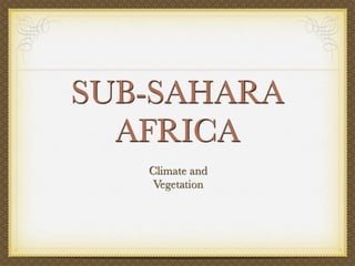 Africa climates | KEY