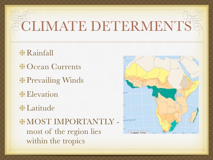 Africa climates