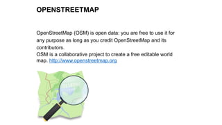 Introduction to OpenStreetMap and Youthmappers - getting your community on the map | PPTX
