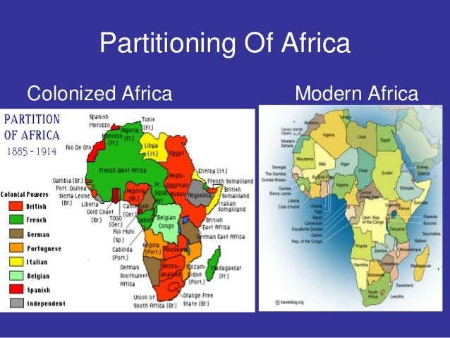 Map Of Modern Africa