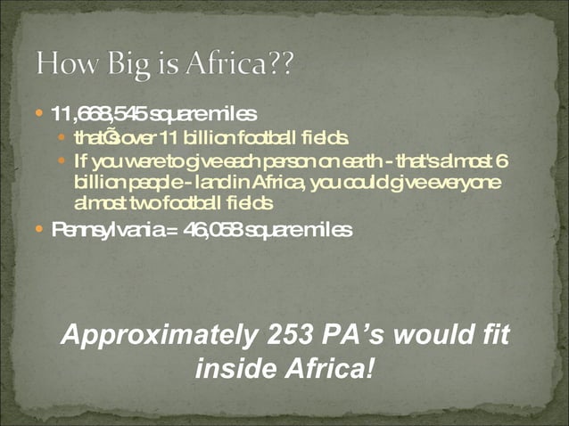 Africa - Geography | PPT