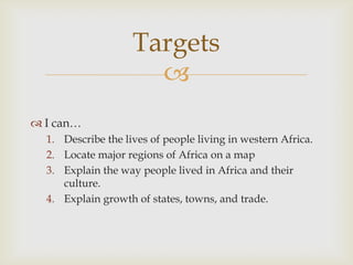 Africa geography | PPTX