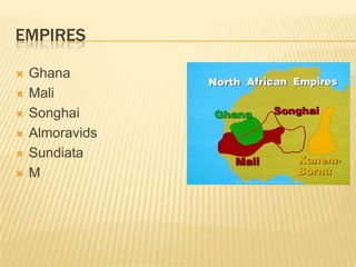 Africa geography&tradevocabrecap | PPTX