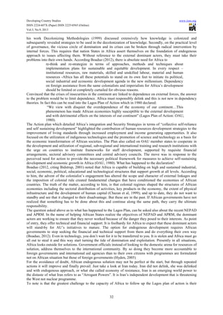 Africa in contemporary world politics the dynamics and effects of ...