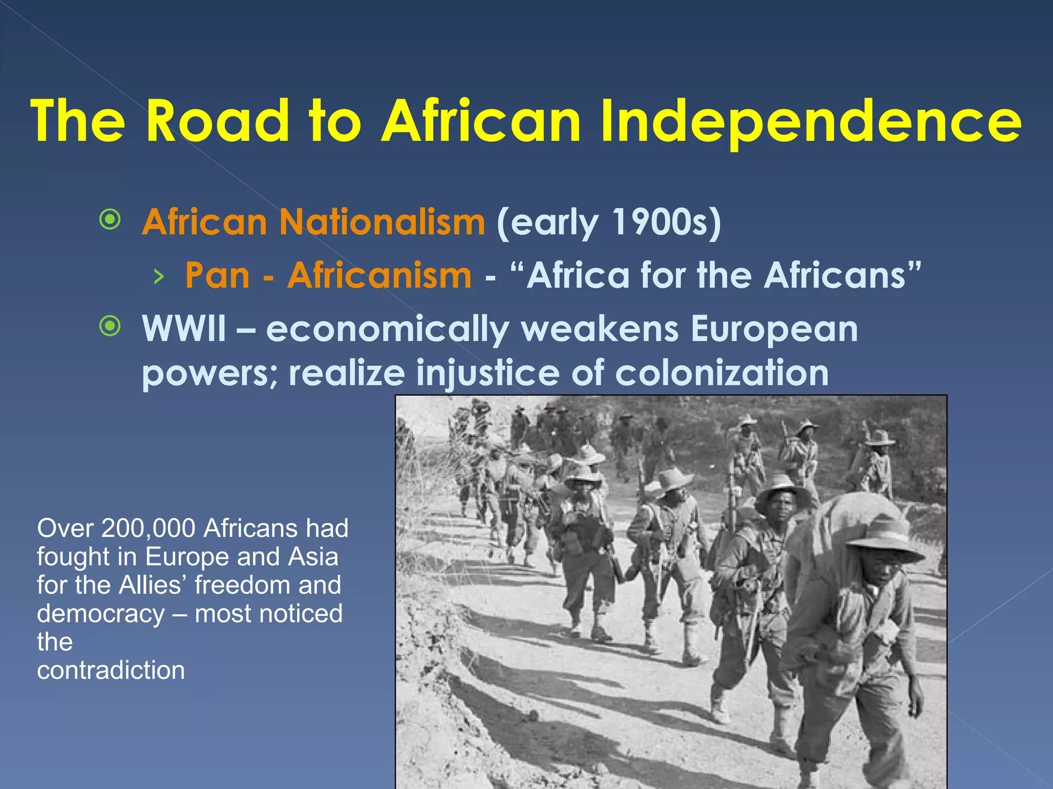 African Independence Movements | PPT