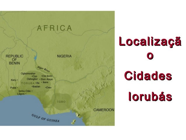 Africa - Iorubas e Bantos