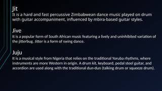 AFRICA, LATIN AMERICA AND POP MUSIC.pptx