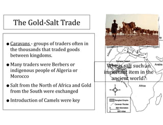 Ancient Salt Trade Africa