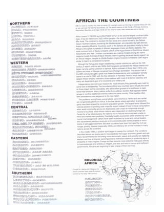 Africa map packet | PDF