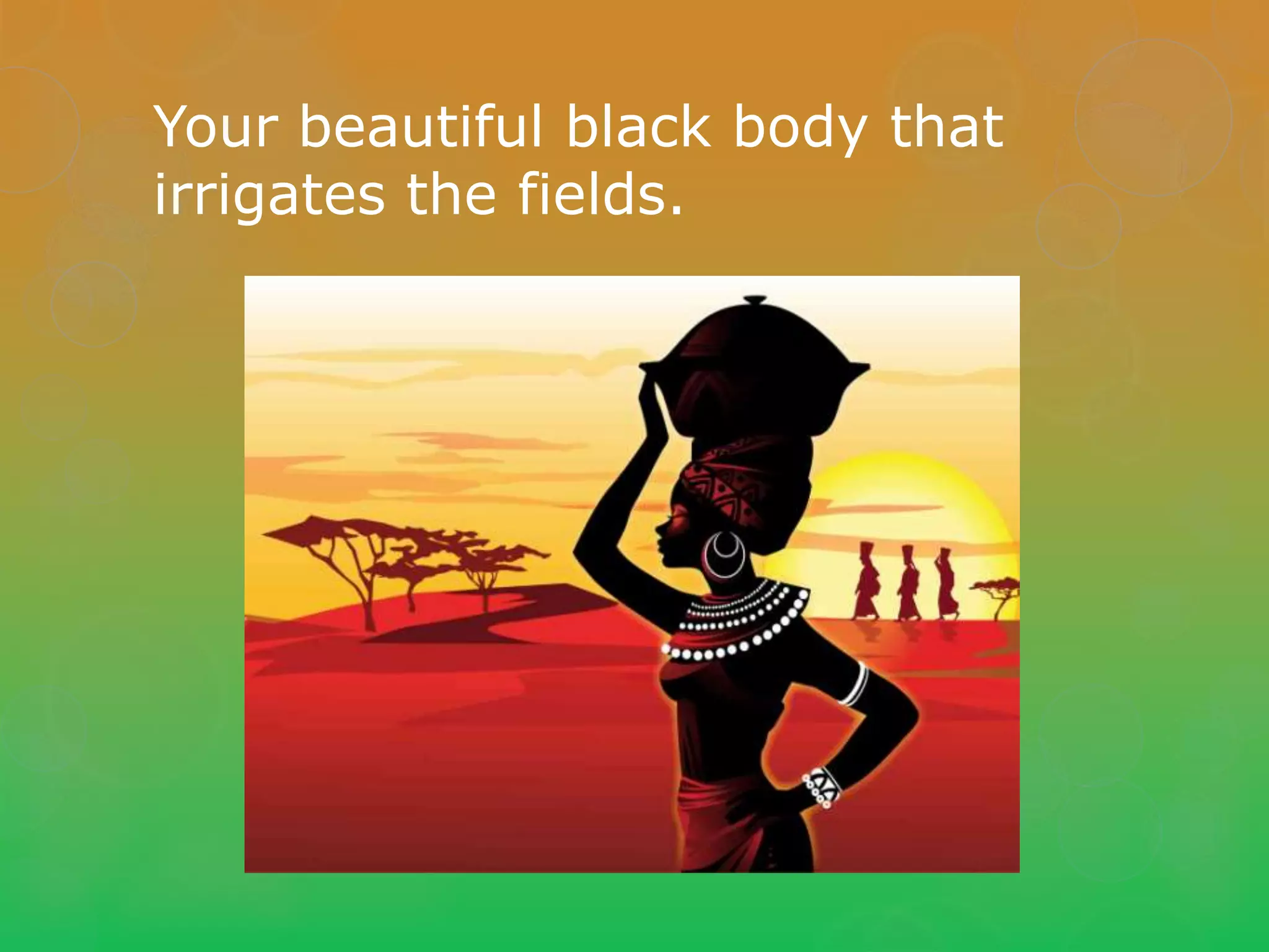 Africa my africa poem | PPTX