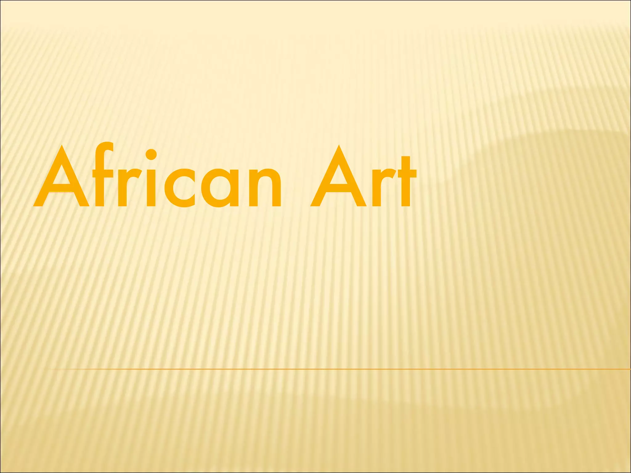 African Art | PPT