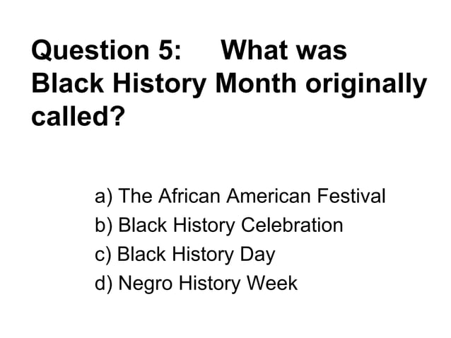 African American Inventors Quiz | PPS