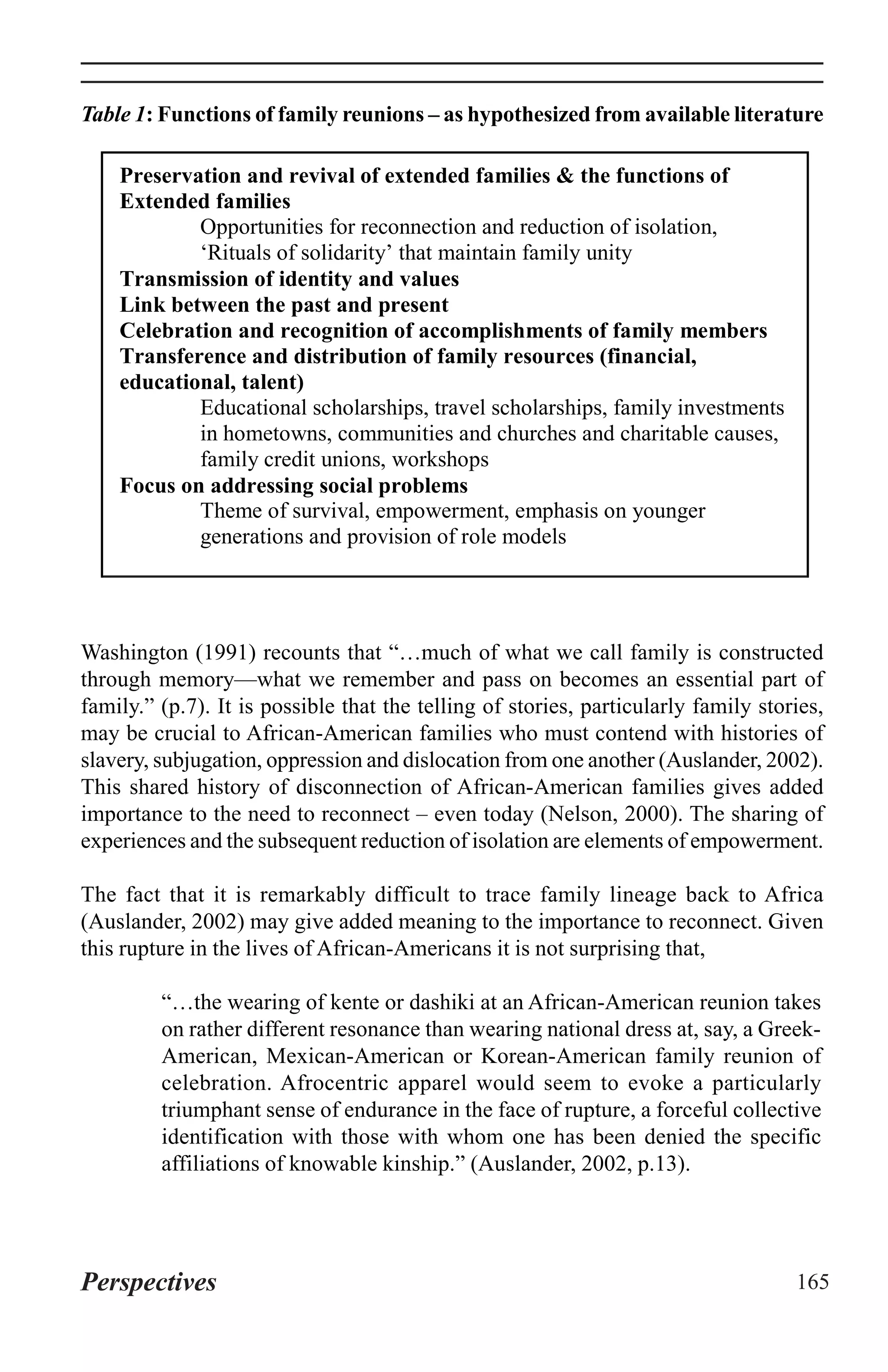 Black Family Reunions | PDF