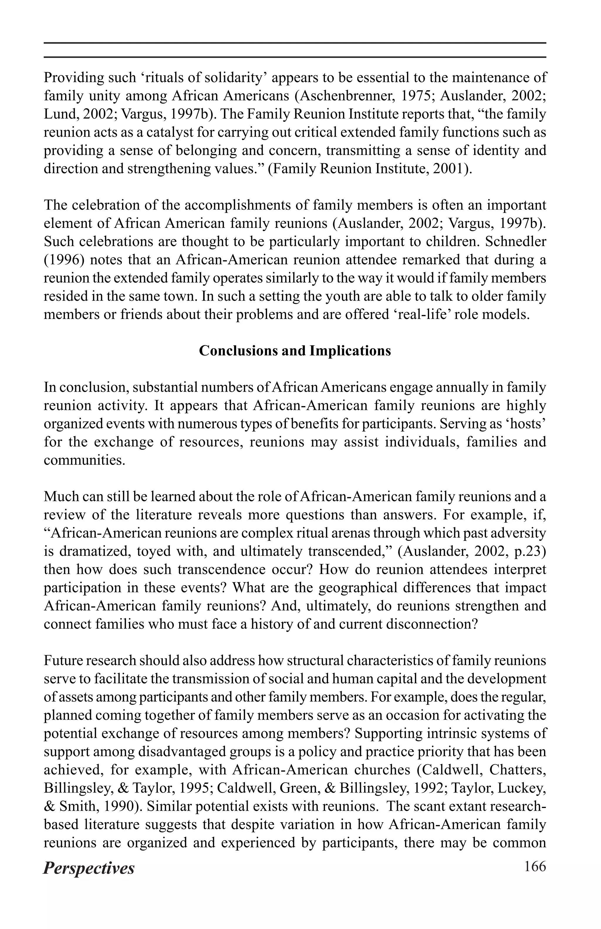 Black Family Reunions | PDF