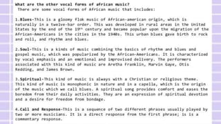 African and-latin-american-music | PPTX