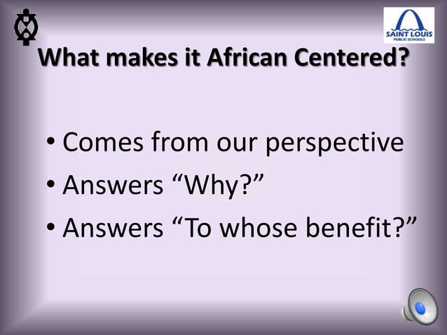 African-centered Education: Pamoja 2015-16 | PPSX | Professional School ...