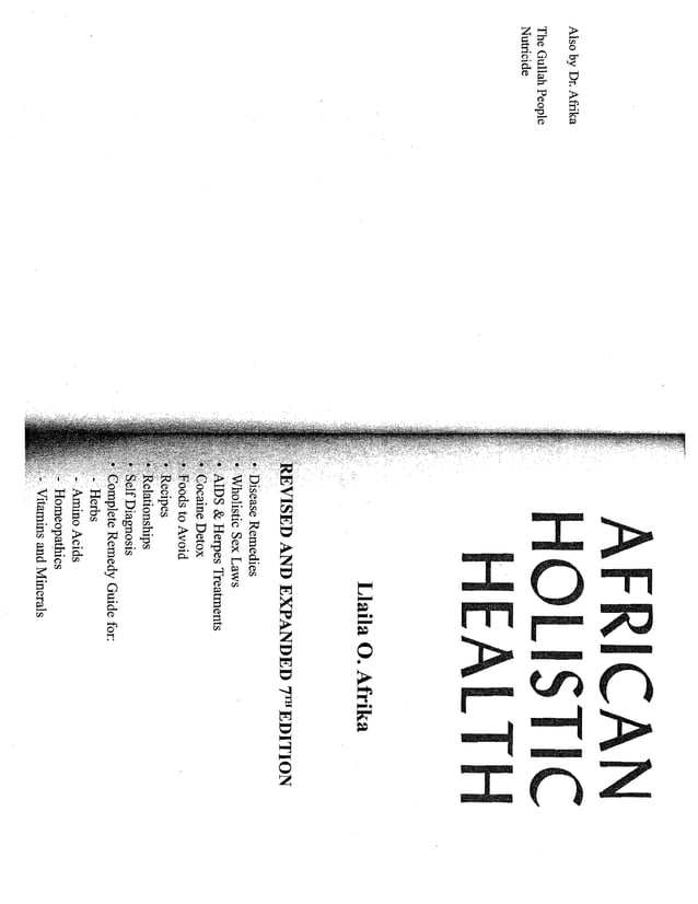 African holistic-health-pdf | PDF | Herbs and Supplements | Alternative ...