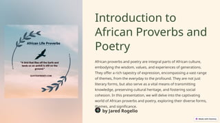 African-Proverbs-and-Poetry-Grade-8.pptx
