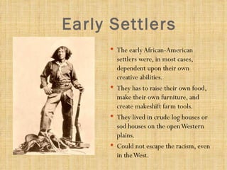 African American Experience in the West | PPT