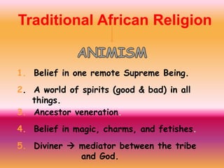 Africa for Elementary school kids | PPTX