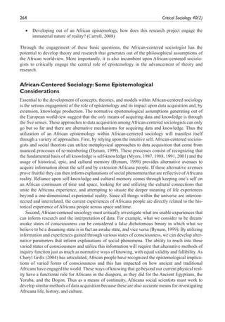 An Introduction to African Centered Sociology: Worldview, Epistemology ...