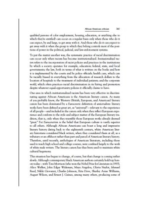 African american criticism | PDF