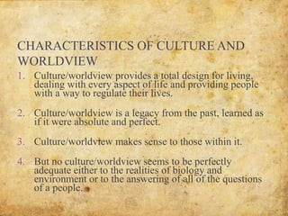 African americanculture&worldview | PPTX