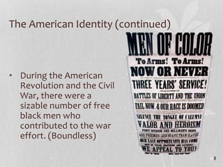 African American Freemen | PPTX