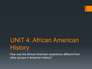 African american history final ppt (1) | PPT