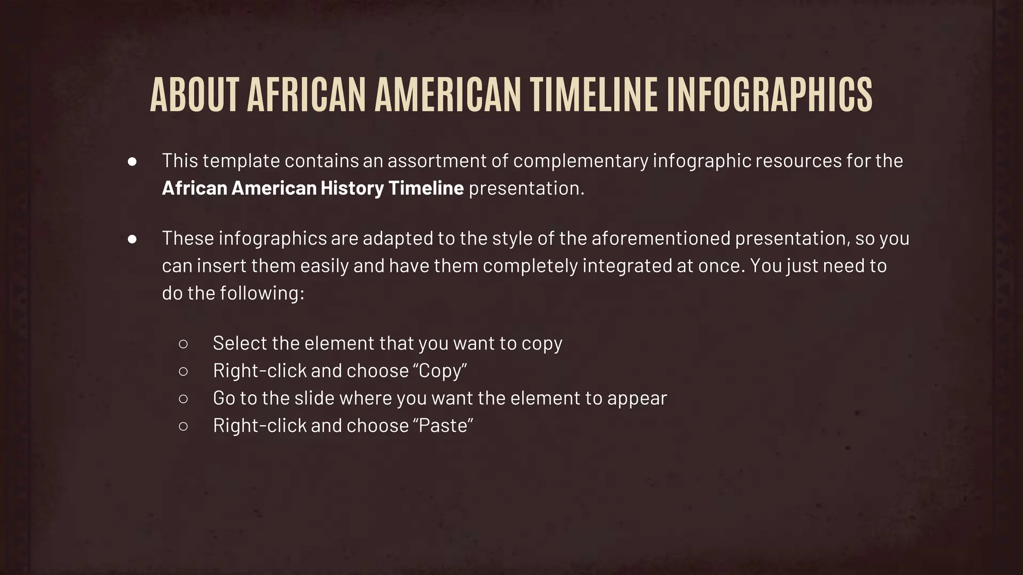 African American History Timeline Infographics by Slidesgo.pptx